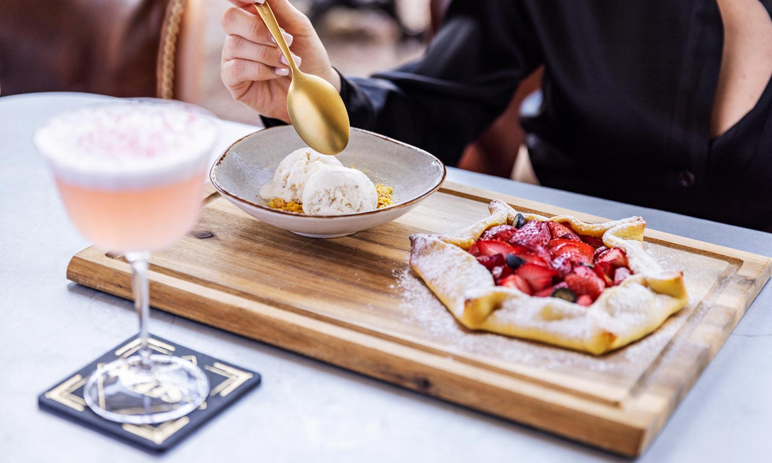 SEEN DINNER Menù Palazzo Naiadi Roma | JMENU